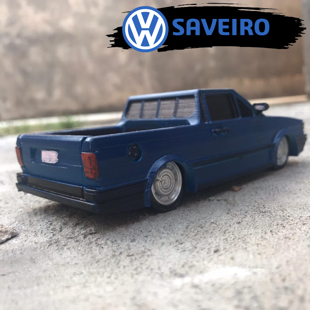 STL file SAVEIRO - VOLKSWAGEN・Model to download and 3D print・Cults