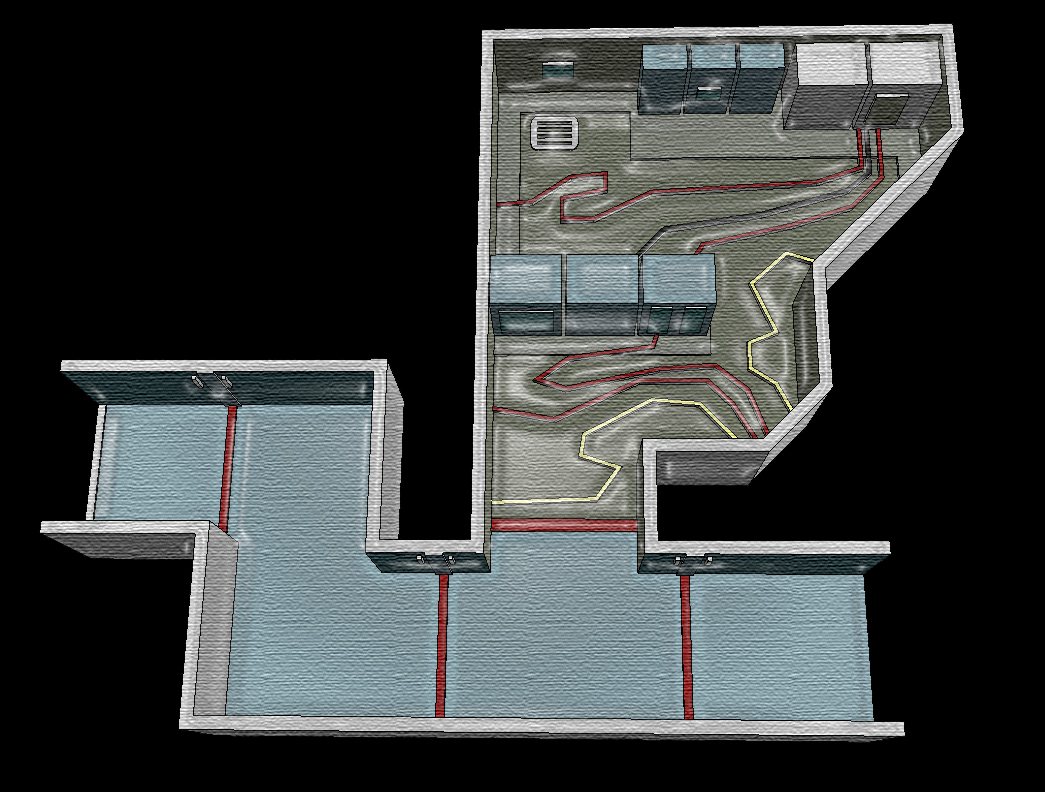 Download STL file Electrical - Among Us MAP • Design to 3D print ・ Cults