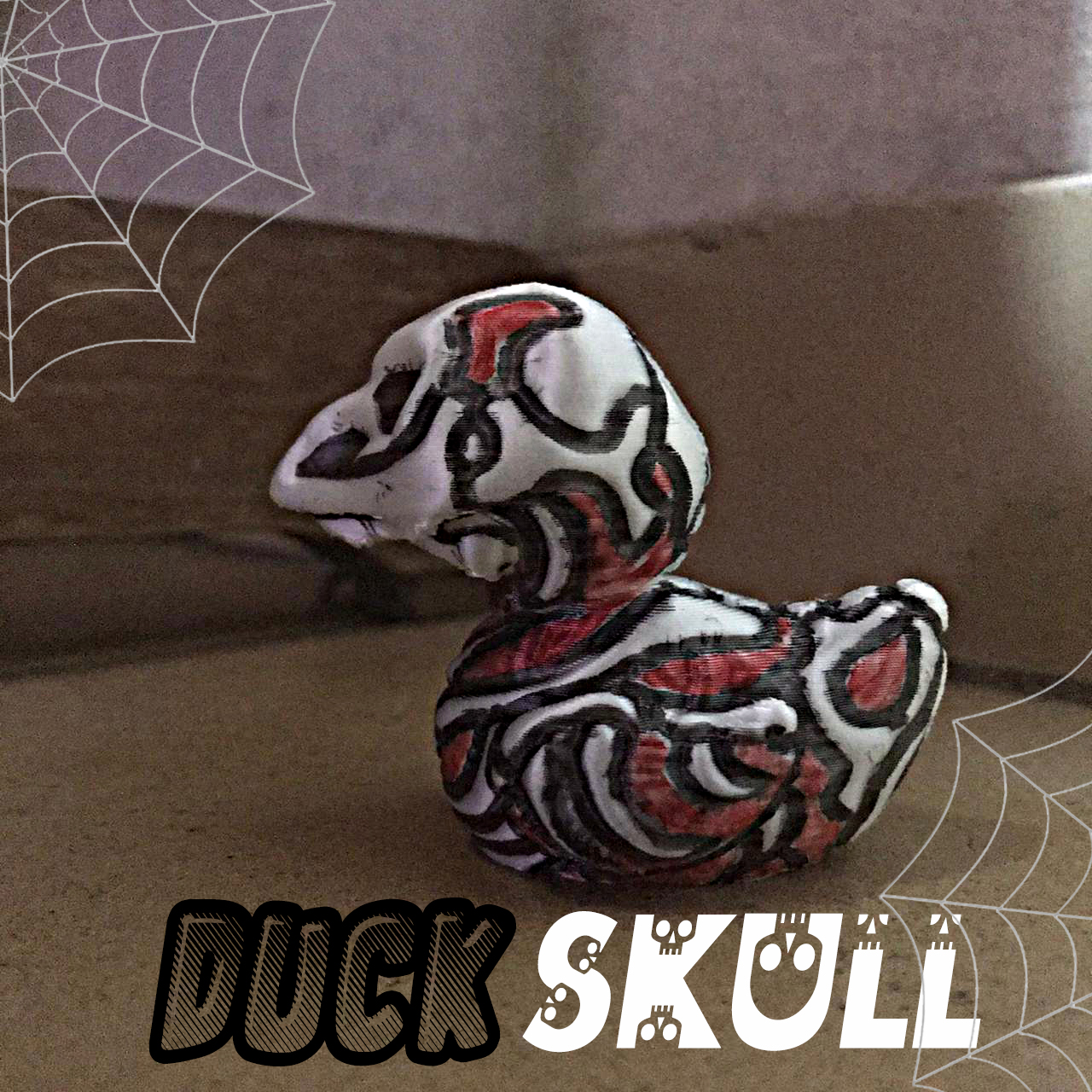 OBJ file DUCK SKULL・3D print design to download・Cults