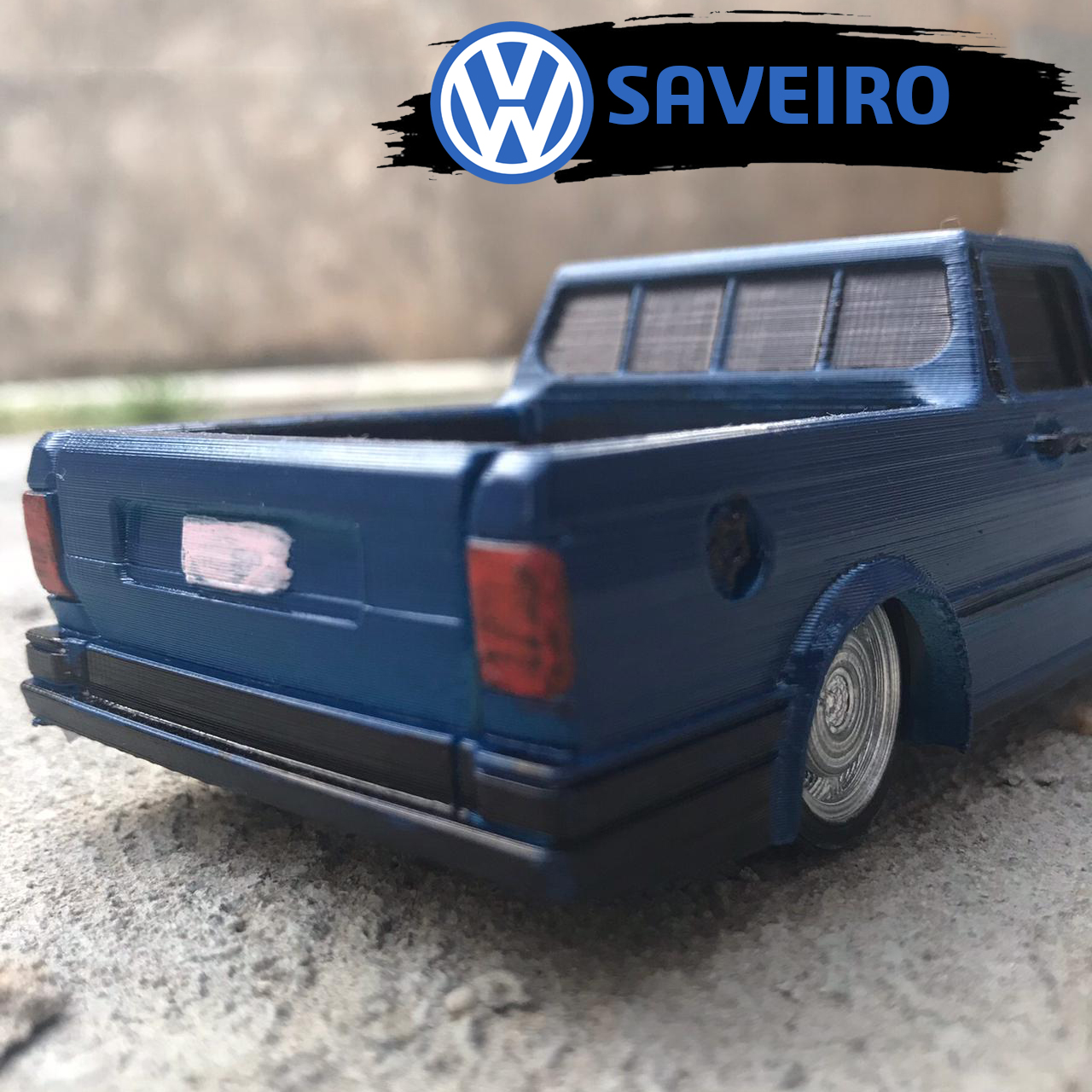 STL file SAVEIRO - VOLKSWAGEN・Model to download and 3D print・Cults
