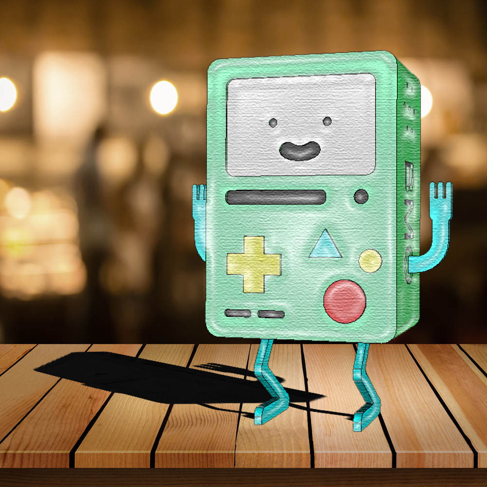 STL file BMO - Adventure Time・3D printing template to download・Cults