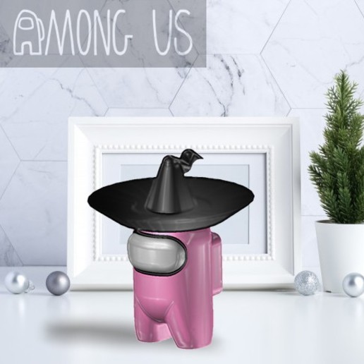 Download STL file AMONG US - WIZARD • Model to 3D print ・ Cults