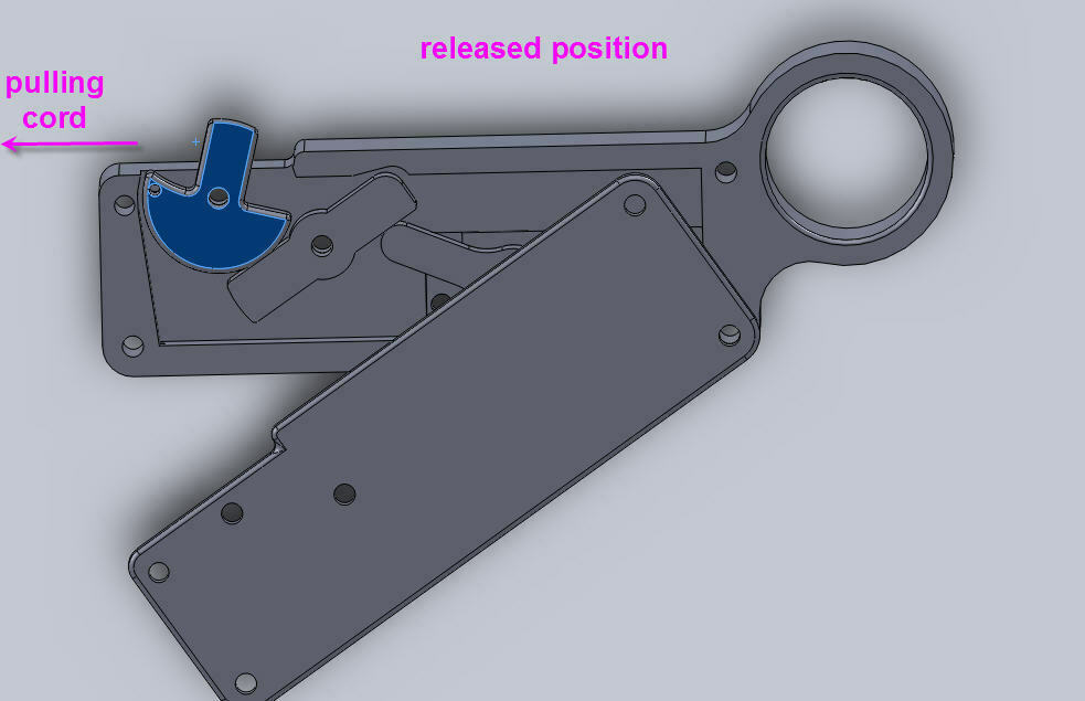 Free 3D file trigger mechanism for bungee plane launcher・3D print model ...
