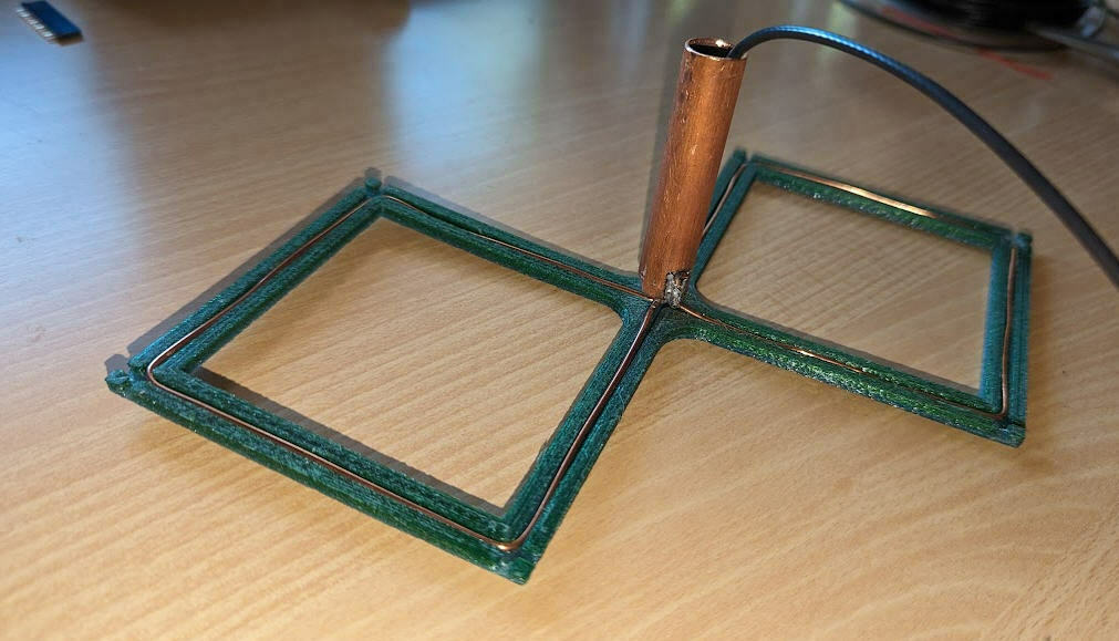 Free 3D file Lora 868MHz biquad antenna・3D print design to download・Cults