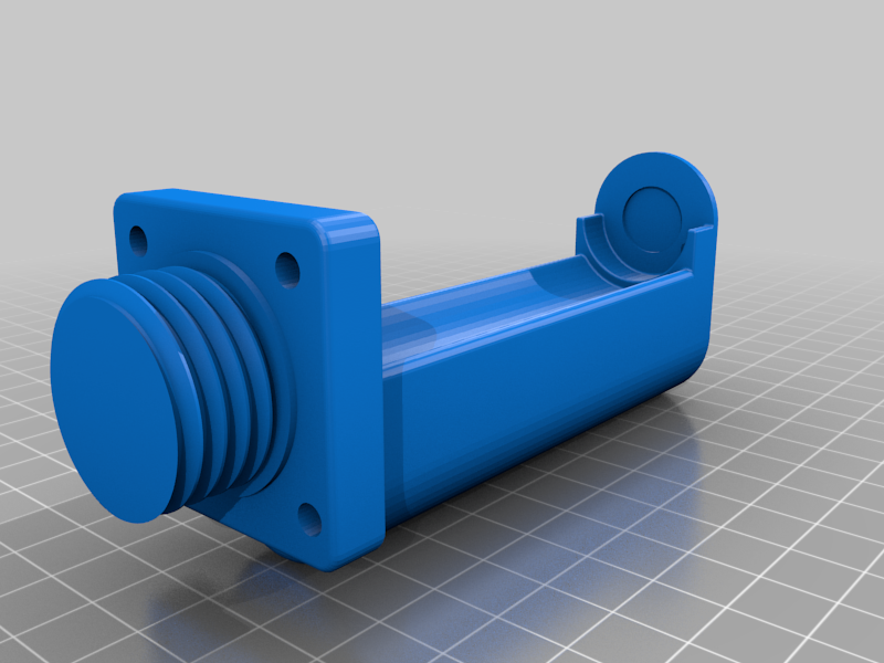 Free STL file Remixed guide for E5P Filamant Holder (universal) 🔧・3D ...