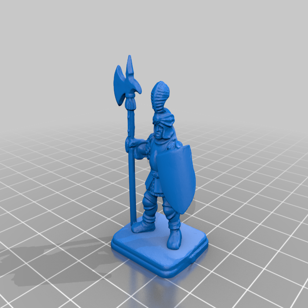 Free STL file Battle masters - Men-at-arms - Imperial army 🎲・3D ...