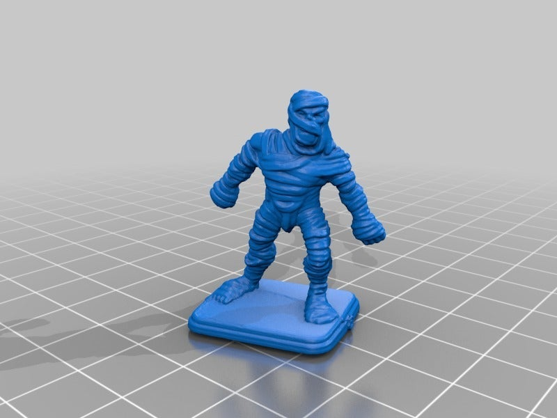 Free STL file HeroQuest - Mummy・3D printable object to download・Cults