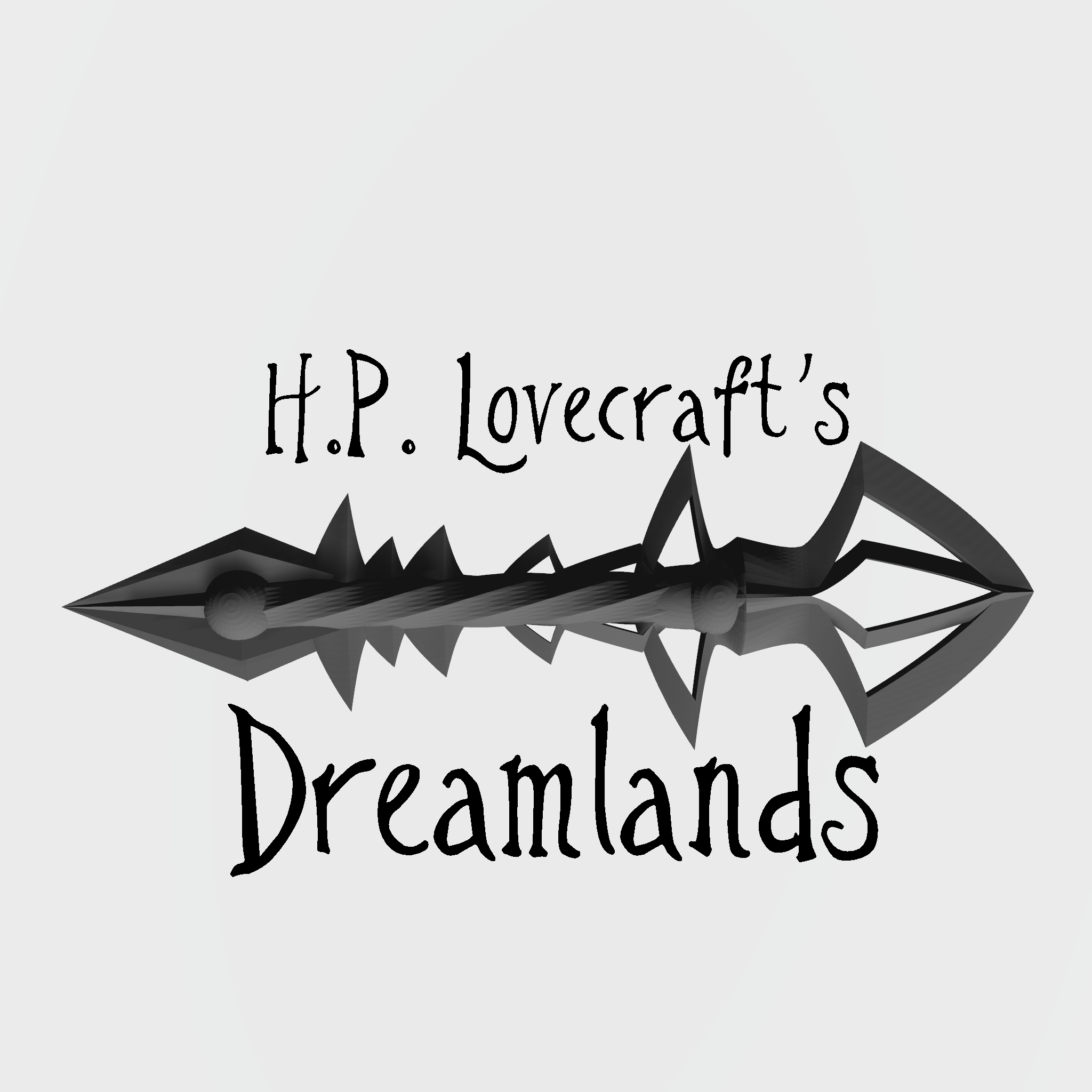 Free STL file Lovecraft Silver Key (Dreamlands Stories)・3D printing ...