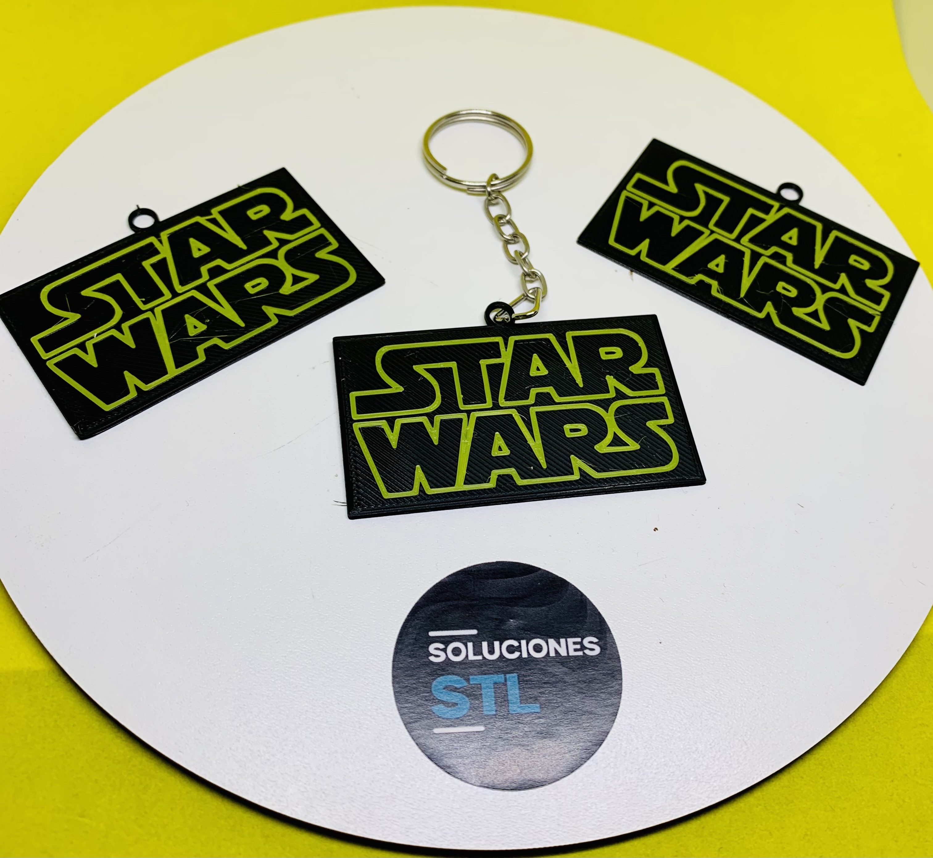 STL file Star Wars Key Chain-Key Chain ⭐・3D print design to download・Cults