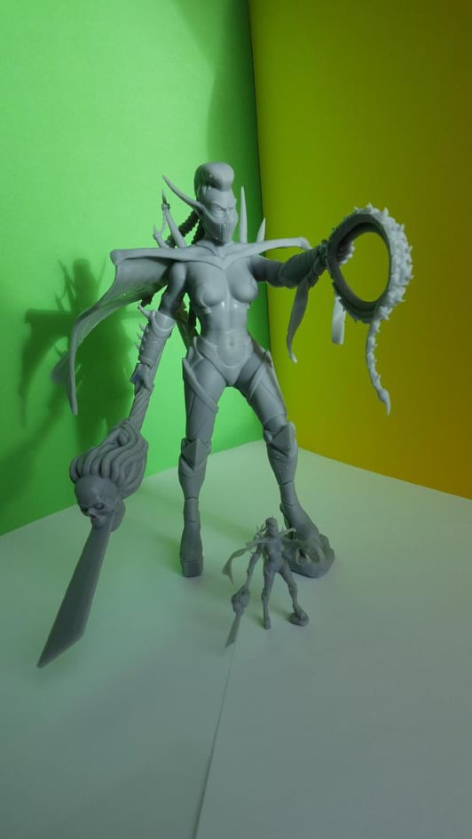 STL file INFERNI - BEYOND VOID - FUTURISTIC SPACE ELVES・3D printable ...