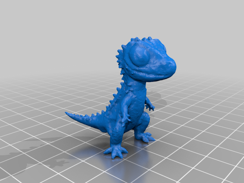 Free 3D file 3d lizard figure・3D printer model to download・Cults