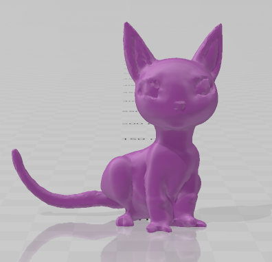 Free STL file Purple Alien Cat 👽・3D printable model to download・Cults