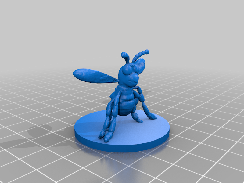 Free 3D file bee creature figure・3D printable model to download・Cults
