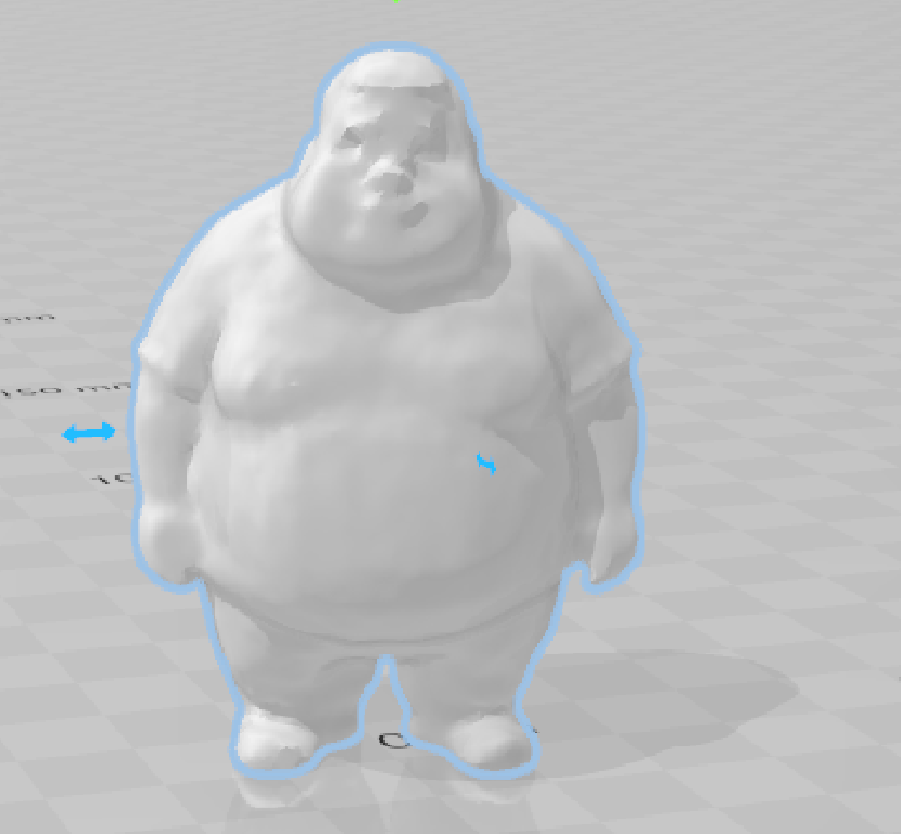 Free STL file fat man figure 👨・3D printer design to download・Cults
