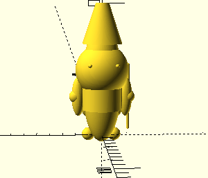 Fichier 3D gratuit Figurines fabriquées avec OpenSCAD 🧸・Plan imprimable ...