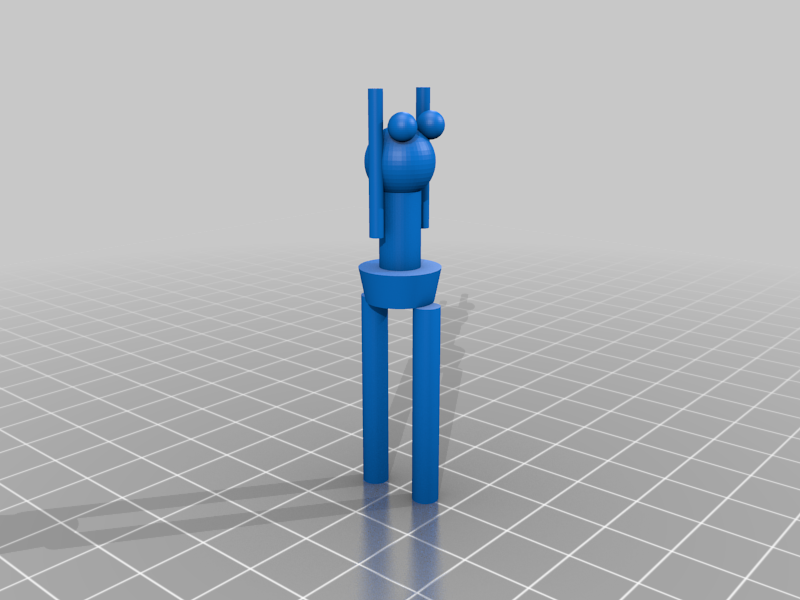 Fichier 3D gratuit Figurines fabriquées avec OpenSCAD 🧸・Plan imprimable ...