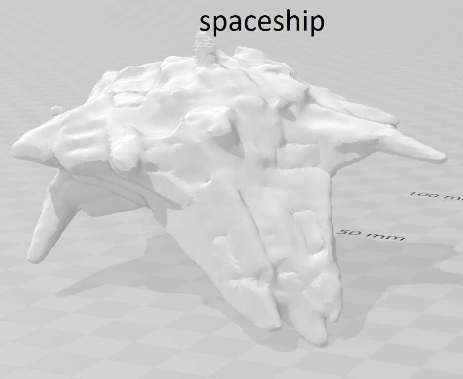 Free STL file spaceship1・3D printing idea to download・Cults