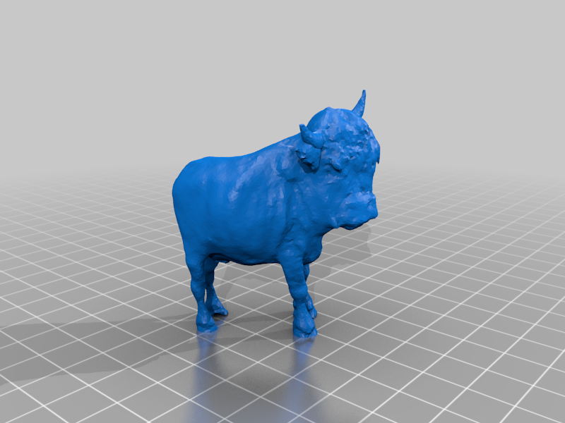 Free 3D file baby cow figure・3D printing idea to download・Cults