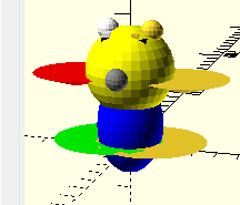 Fichier 3D gratuit Figurines fabriquées avec OpenSCAD 🧸・Plan imprimable ...