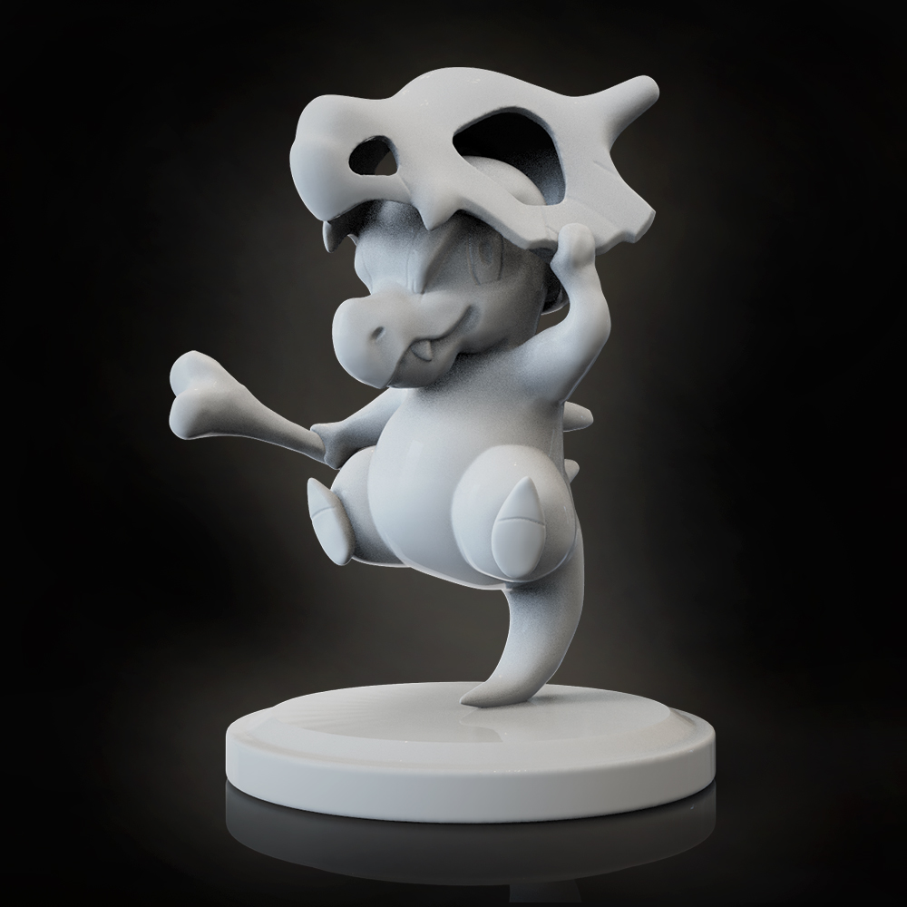 STL file Pokemon Cubone Customized・3D print model to download・Cults