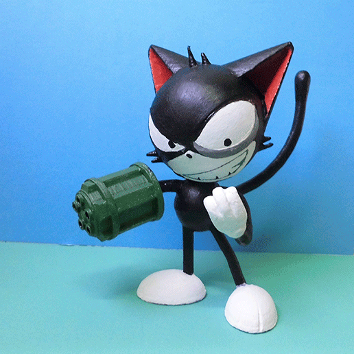 3D file Cybercat Kurochan・Model to download and 3D print・Cults