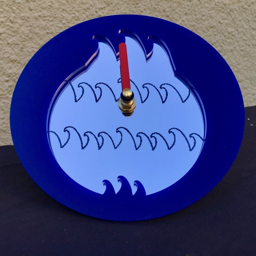 Free DXF file Tide Clock・3D printable model to download・Cults