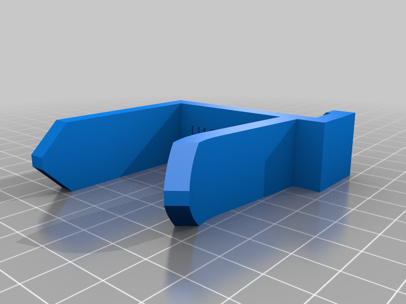 Free STL file Stocking Hanger for 1.425in Countertop・Template to ...