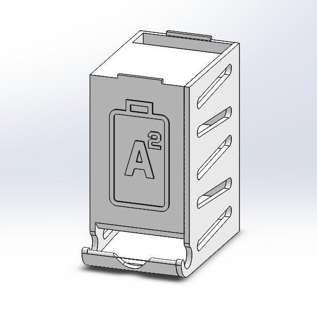 Free STL file Battery Dispenser - 24x AA - Stackable・Object to download ...