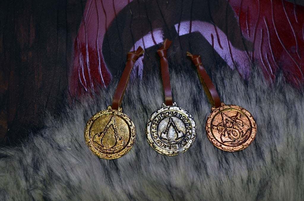 Файл STL Assassins creed Valhalla keychains 🎭・Модель для печати в 3D скачать・Cults