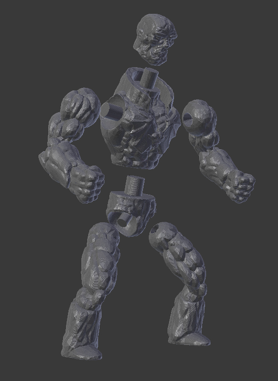 3D file MOTU 200x CALLIX EVIL HORDE ROCK MAN・3D printable model to ...