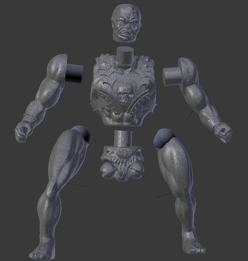3D file MOTU Giant Megator Custom・3D printable model to download・Cults