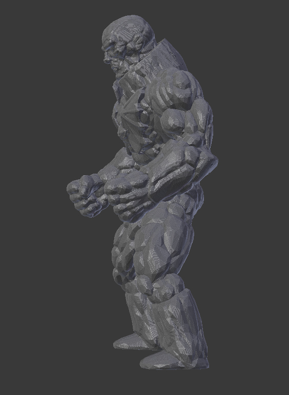 3D file MOTU 200x CALLIX EVIL HORDE ROCK MAN・3D printable model to ...