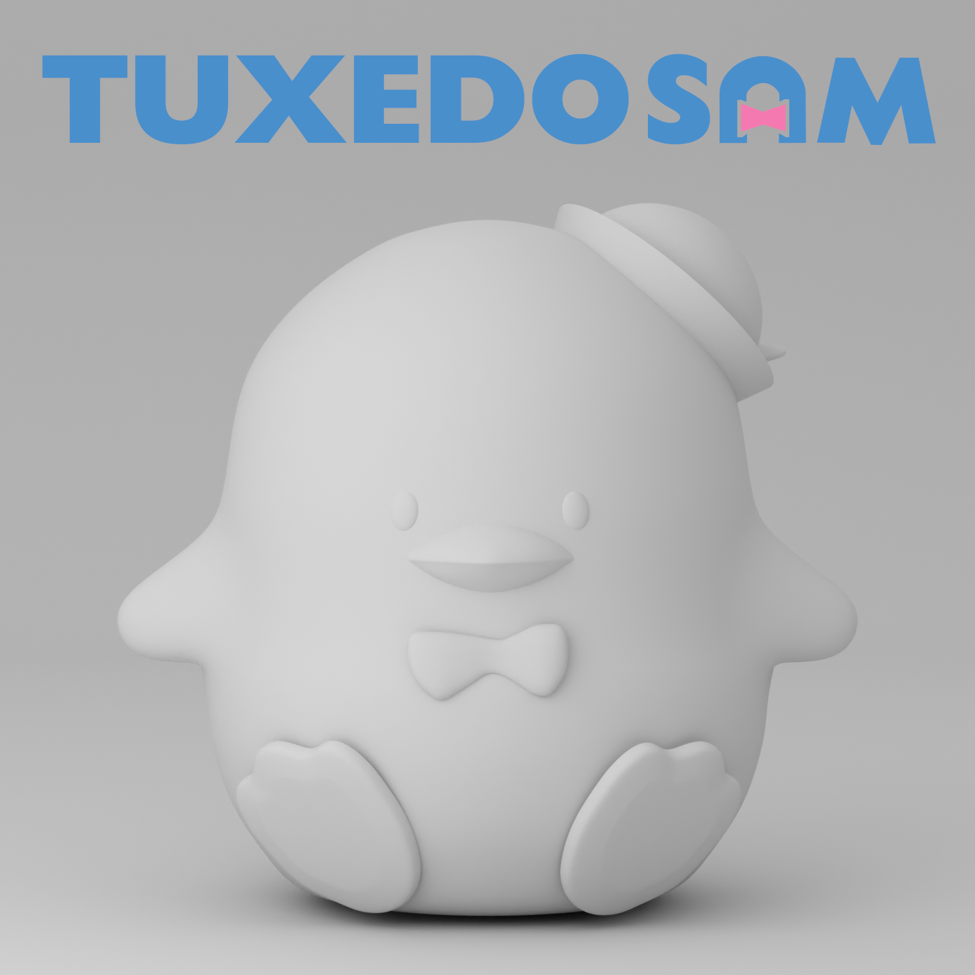Free STL file Tuxedo Sam タキシードサム 🤵・Design to download and 3D print・Cults