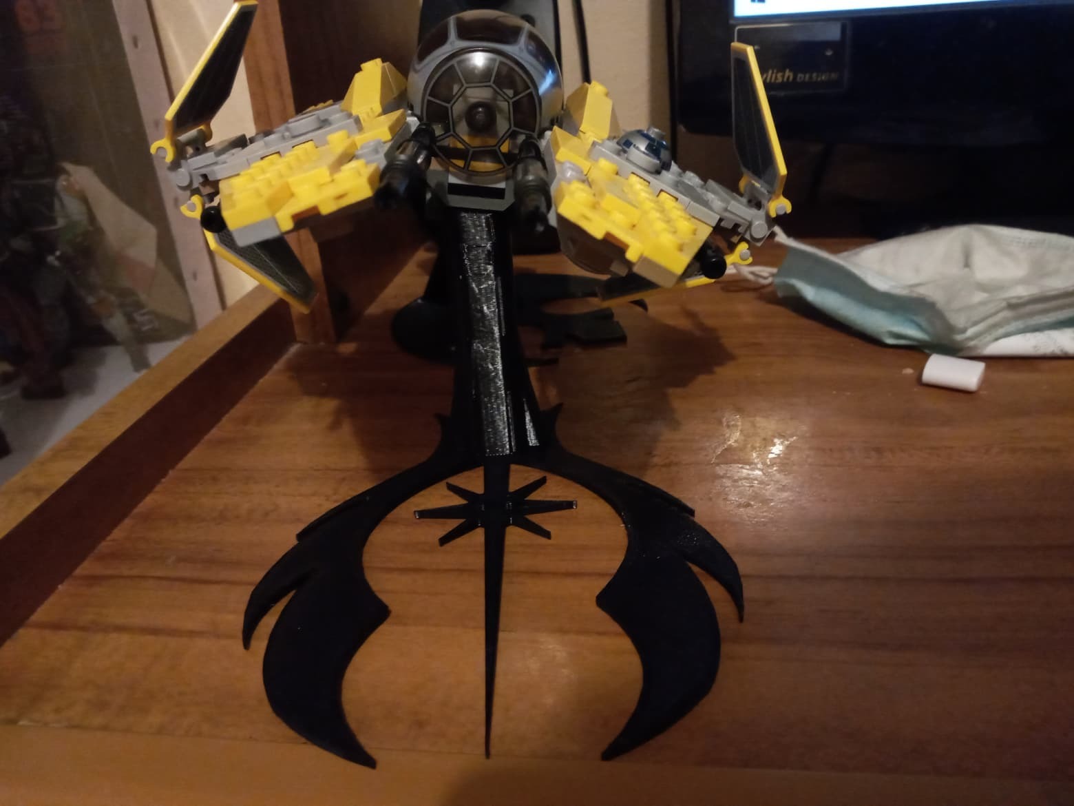 STL file Lego Star Wars Support / Support (Jedi Interceptor)・3D printer ...