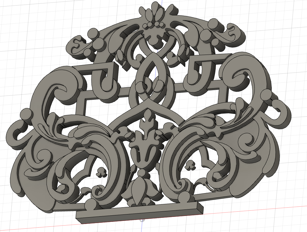 STL file Decorative pattern・3D printer design to download・Cults