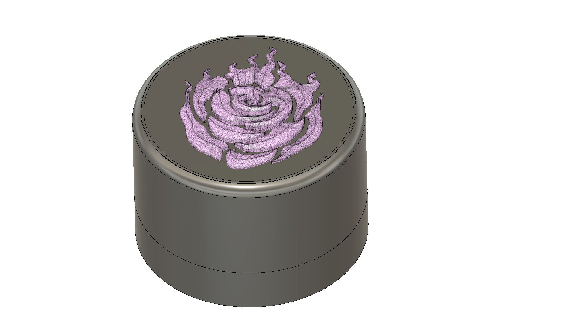 STL file Rose Ring box 🌹・3D print design to download・Cults