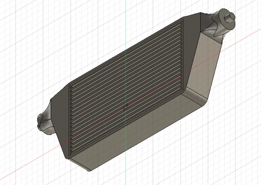 Stl File Intercooler・3d Printing Design To Download・cults