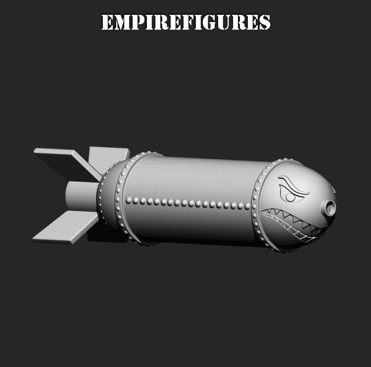 Free 3D file Pin-up Bomb 💣・3D printable model to download・Cults