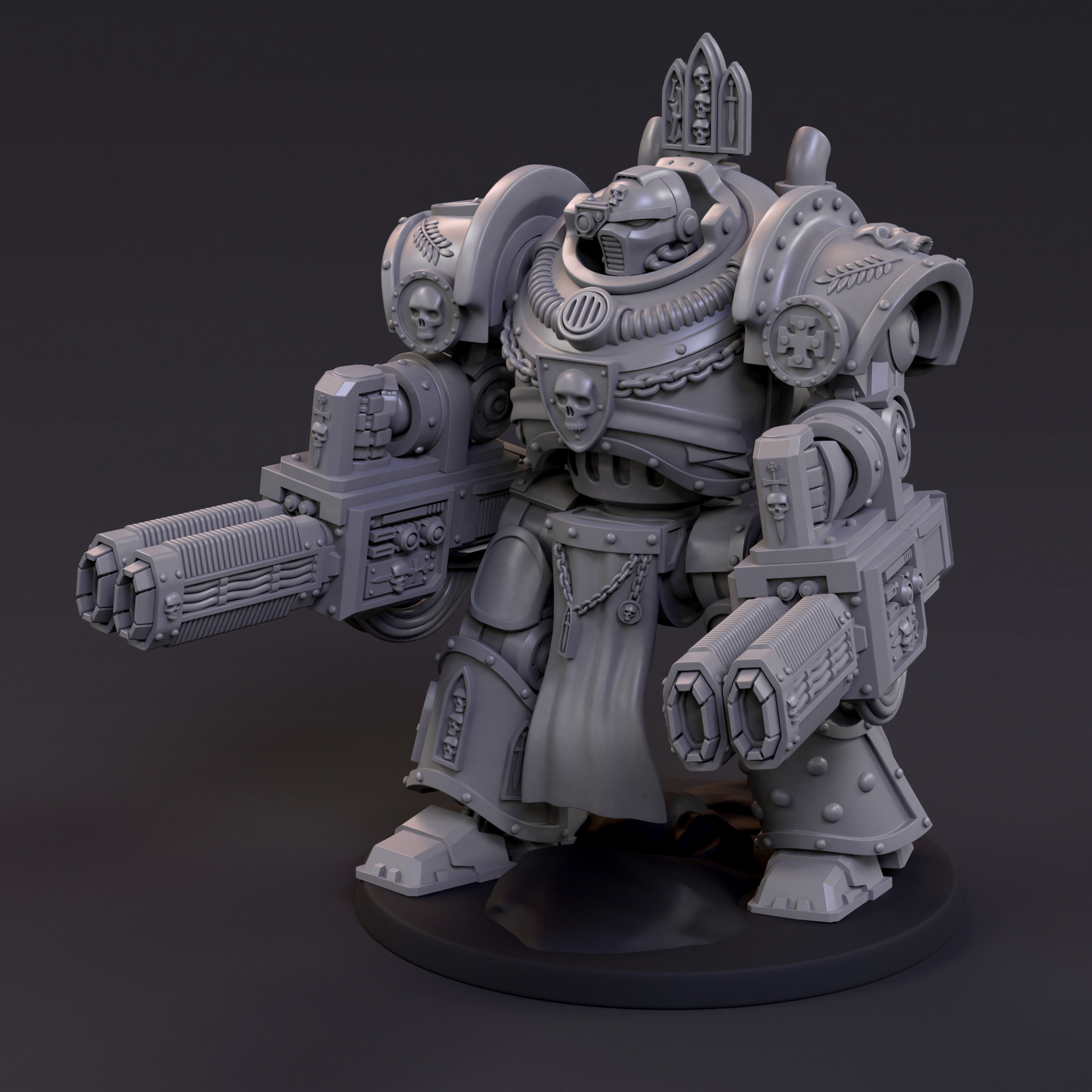 3D file Eternus Assault Armor Multipart Kit・3D printable model to ...