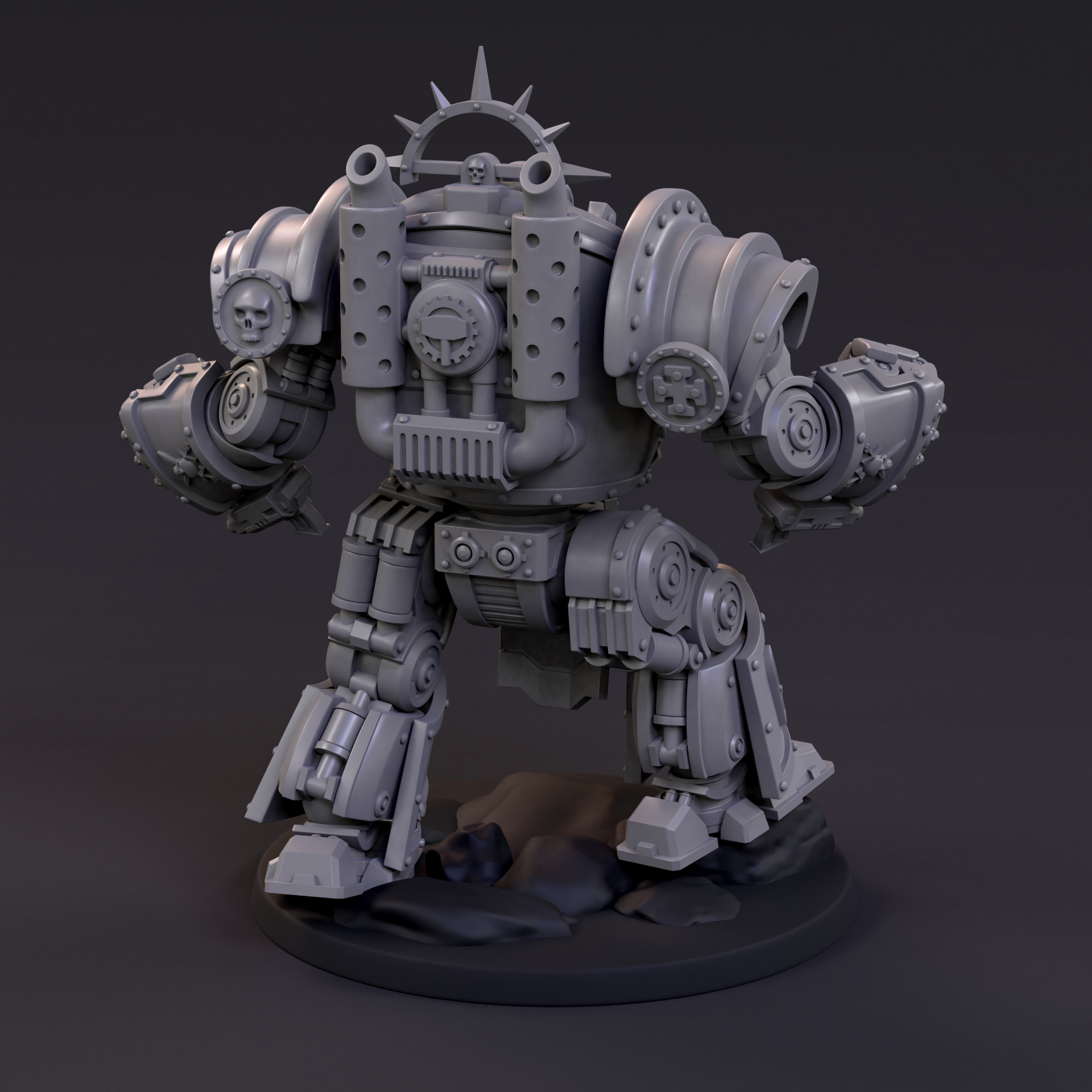3D file Eternus Assault Armor Multipart Kit・3D printable model to ...