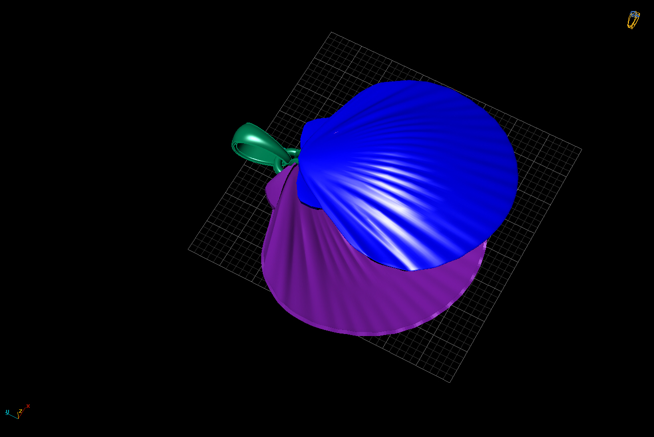 STL file Shell Pendant 🐚・3D printable model to download・Cults