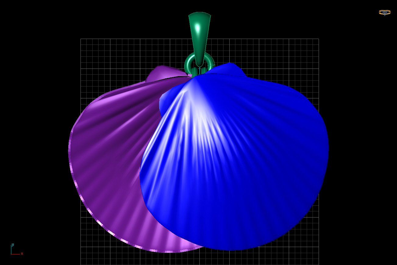 STL file Shell Pendant 🐚・3D printable model to download・Cults