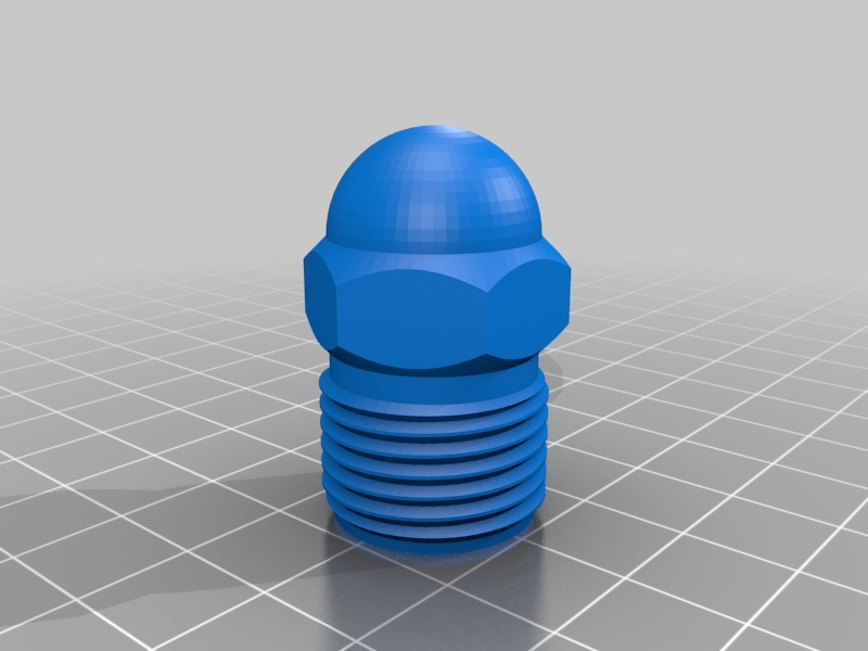 Free 3D file Customizable nozzle 👽・Object to download and to 3D print・Cults