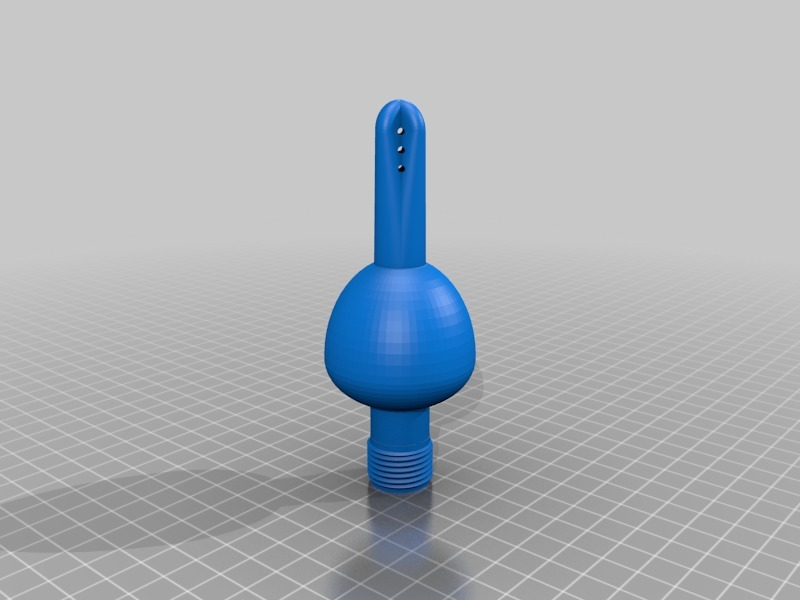 Free 3D file Customizable nozzle 👽・Object to download and to 3D print・Cults