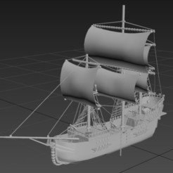 STL files for 3D printer Ship ・ Cults