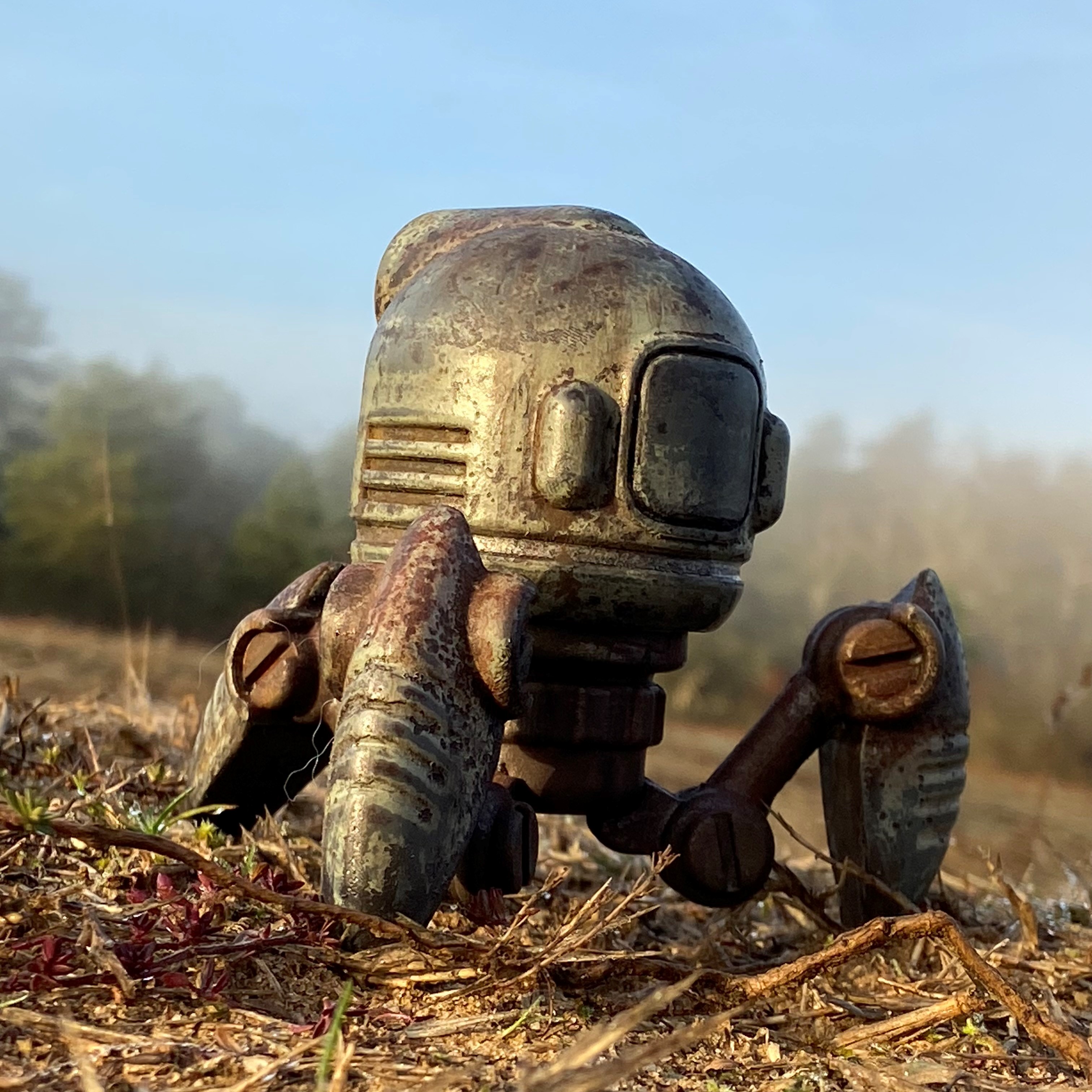 STL file VINTAGE ROBOT・3D printer design to download・Cults