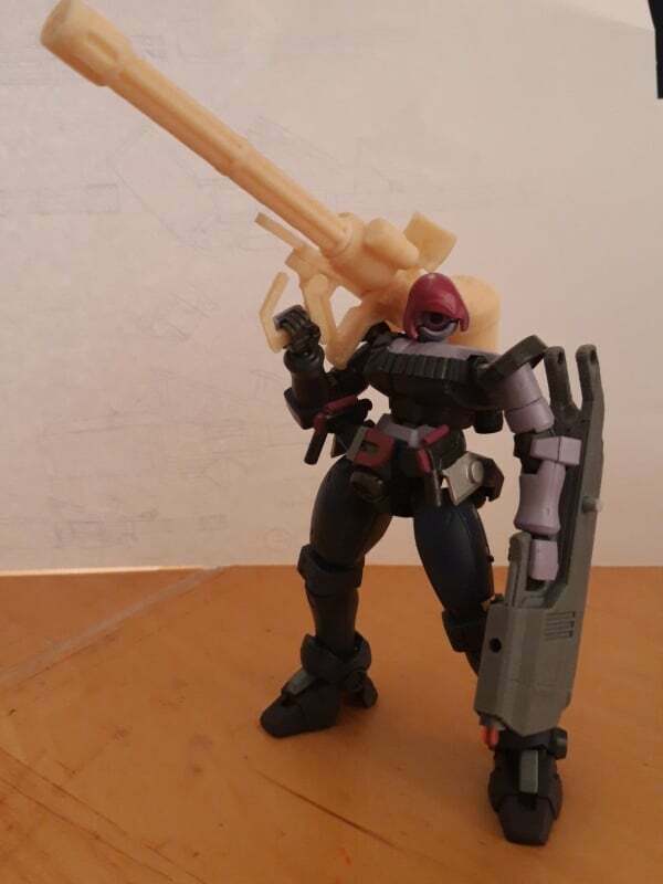 Free 3D file Giant Gatling Weapon for HG Gunpla and 30MM kits [GUNPLA ...