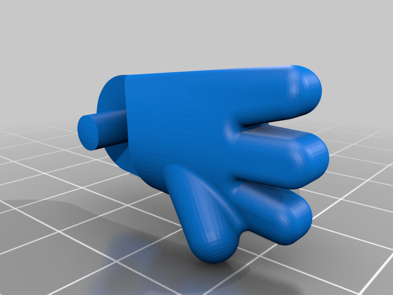 Archivo 3D gratis Figura Balljoint Fall Guy + Cola + Base de Acción ...