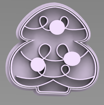 Free STL file christmas tree cutter 🎄・3D printing model to download・Cults