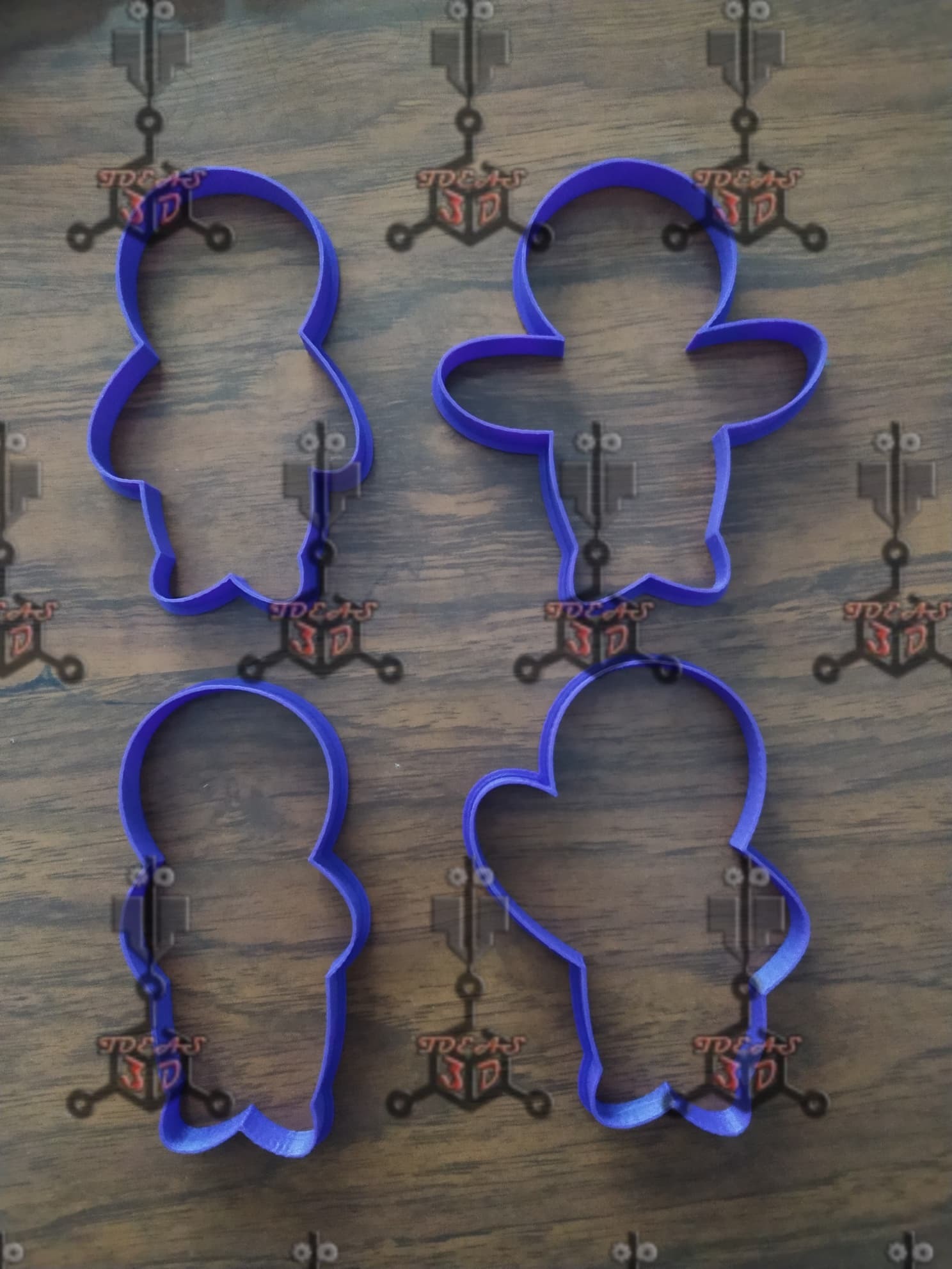 Free STL file gingerbread and santa cutters・3D print design to download ...